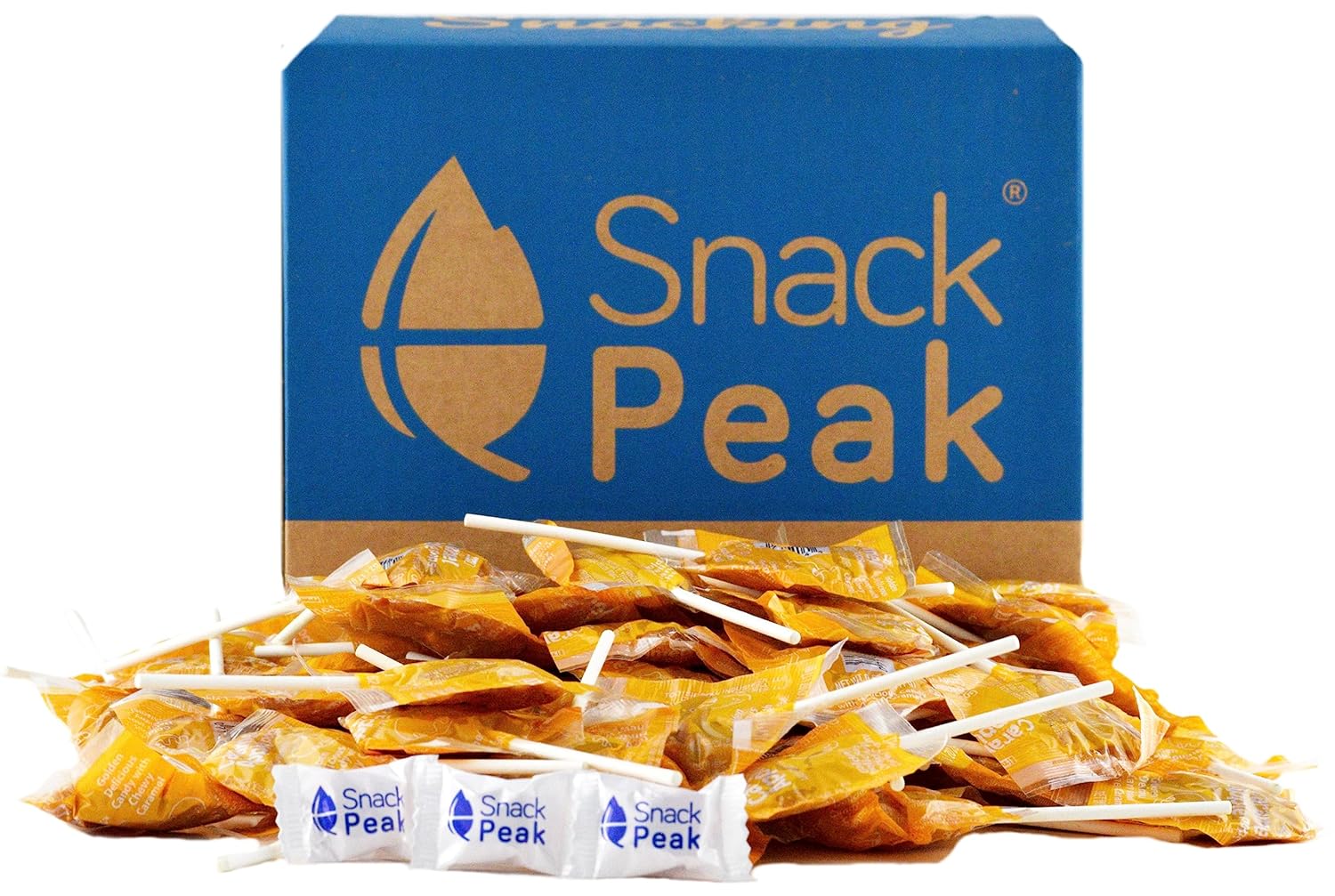 Amazon.com : Caramel Apple Orchard Pops Snack Peak Gift Box 3 lb ...
