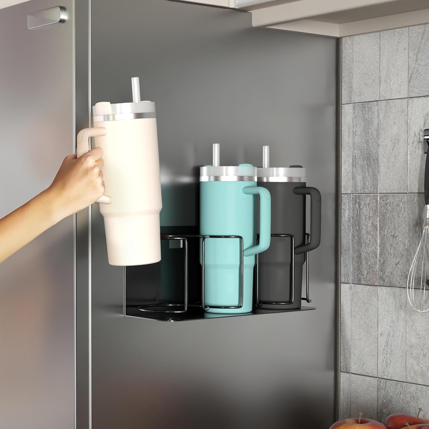 Amazon.com - Sorbus Stanley Cup Organizer – 3-Cup Holder for Cabinet ...