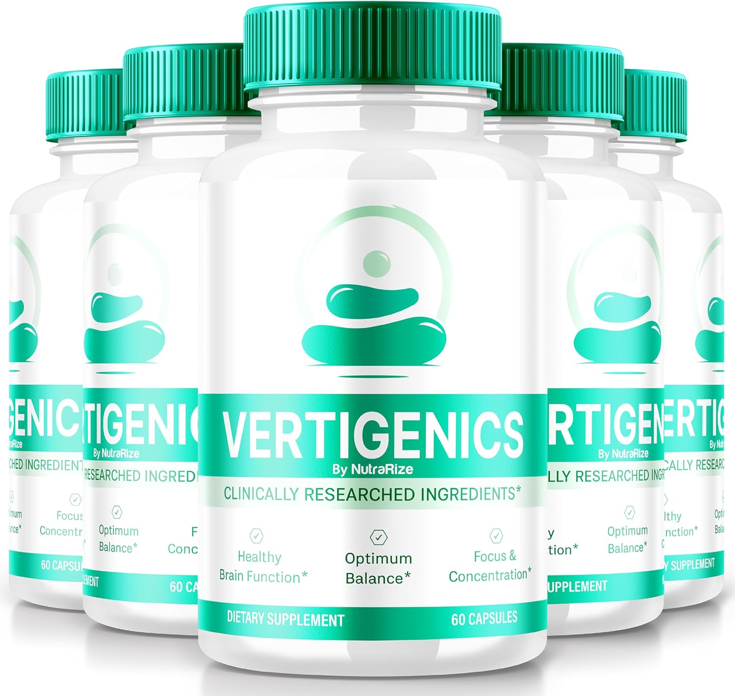 Amazon.com: (5 Pack) Vertigenics - Natural Formula for Balanced ...