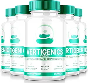 Amazon.com: (5 Pack) Vertigenics - Natural Formula for Balanced ...