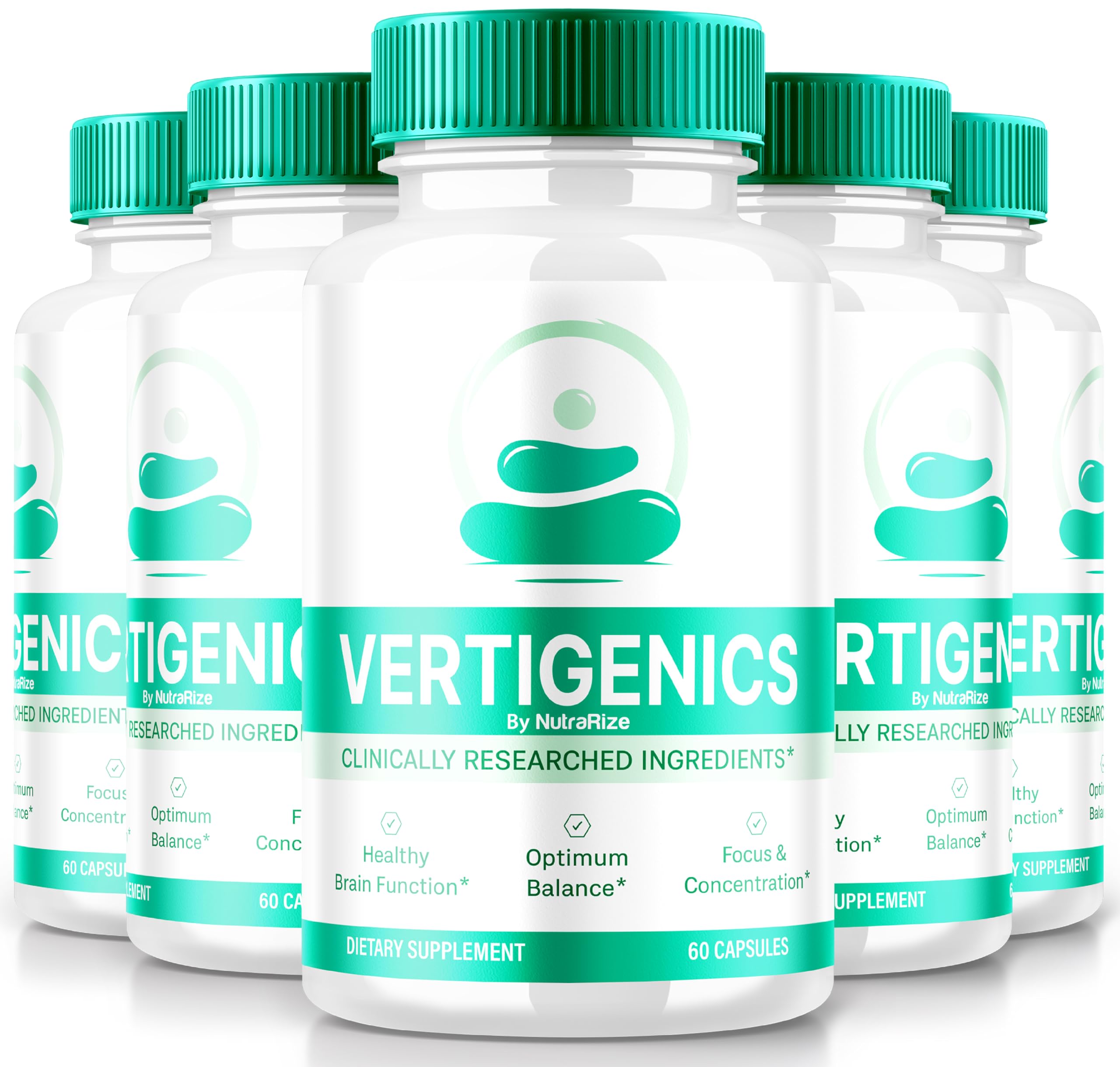 Amazon.com: (5 Pack) Vertigenics - Natural Formula for Balanced ...