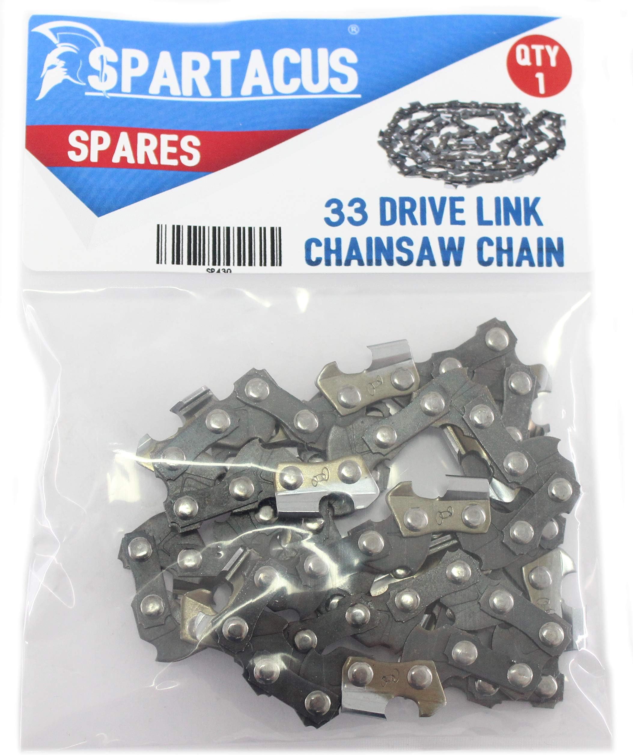 Spartacus Chainsaw Chain 3/8" 20cm 33 Drive Links Fits Titan 4508K ...
