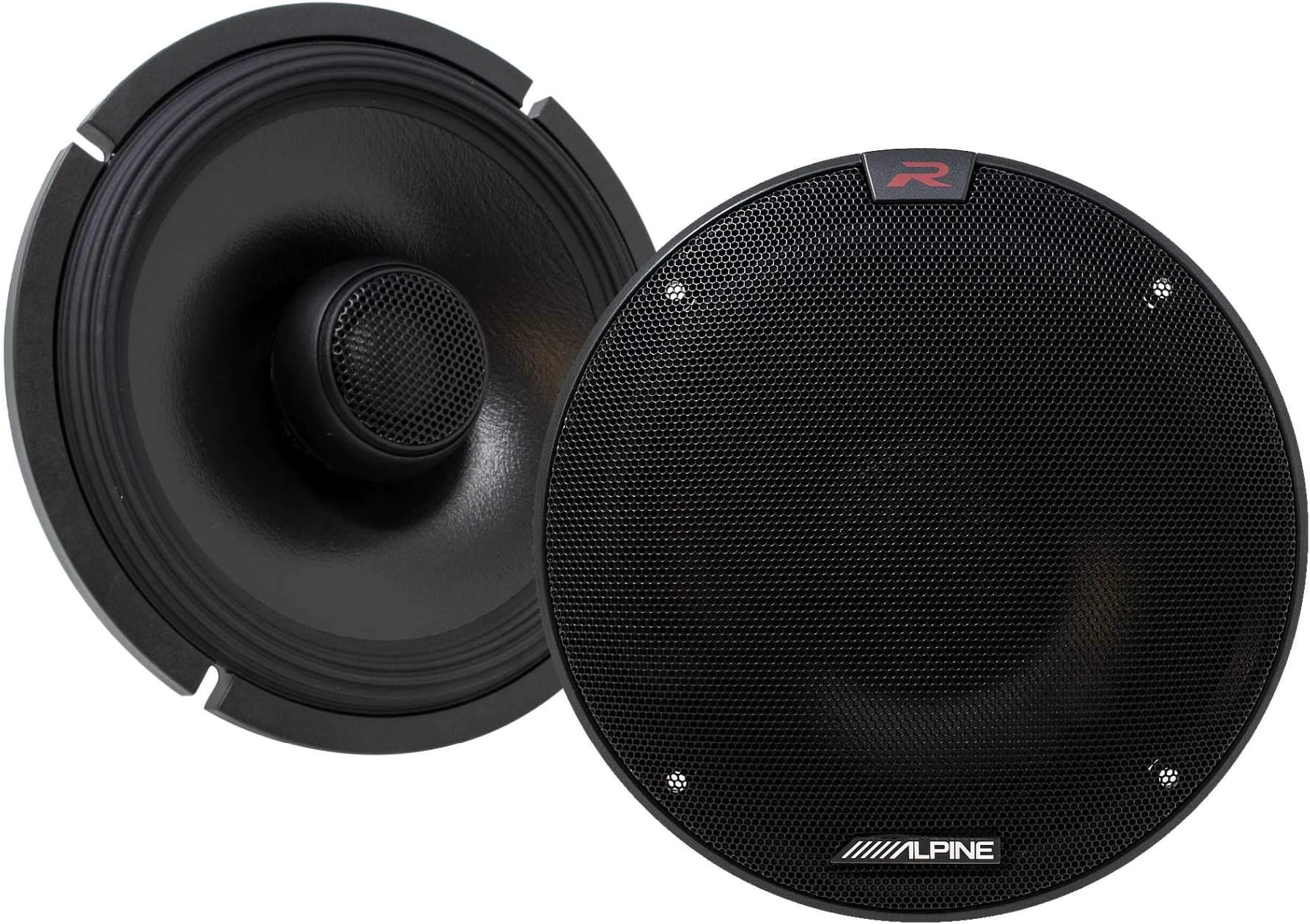 Alpine R-S65.2 R-Series 6 1/2-inch Coaxial 2-Way Speakers (Pair ...
