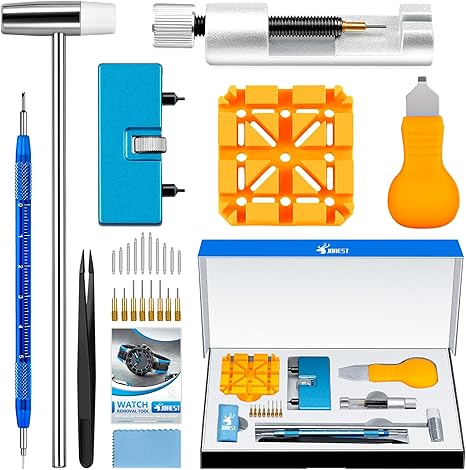 JOREST Watch Repair Tool Kit for Battery Replacement, Strap Adjustment ...