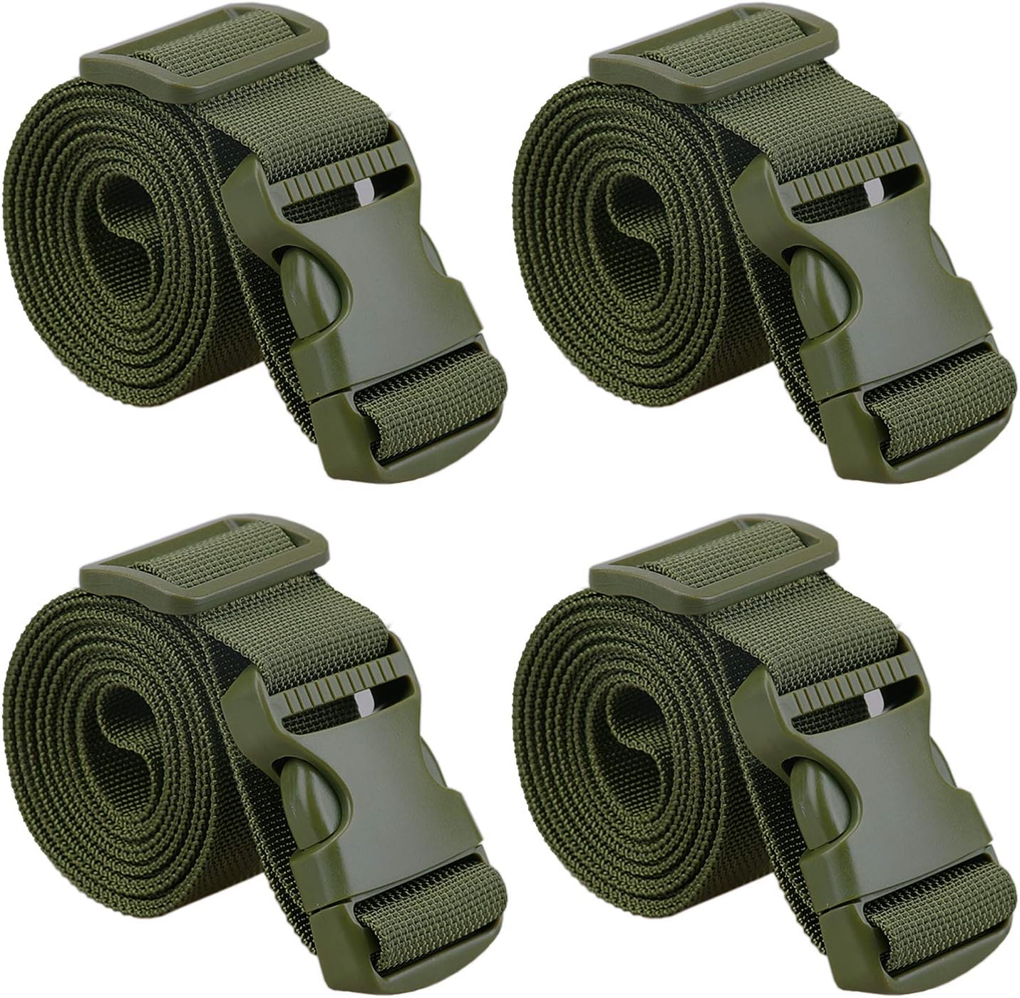 Amazon.com: MAGARROW 80" Long Utility Luggage Straps with Buckle ...