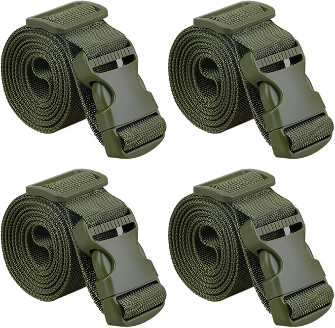 Amazon.com: MAGARROW 80" Long Utility Luggage Straps with Buckle ...