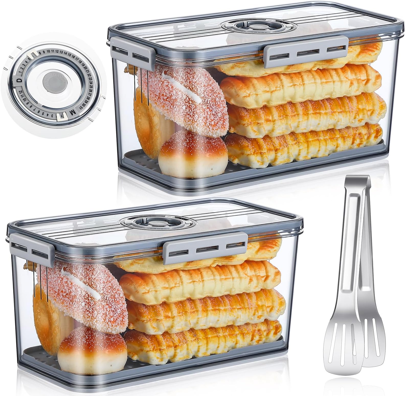 Amazon.com: Tupperware Bread Saver- Storage Container & Bread Box for ...