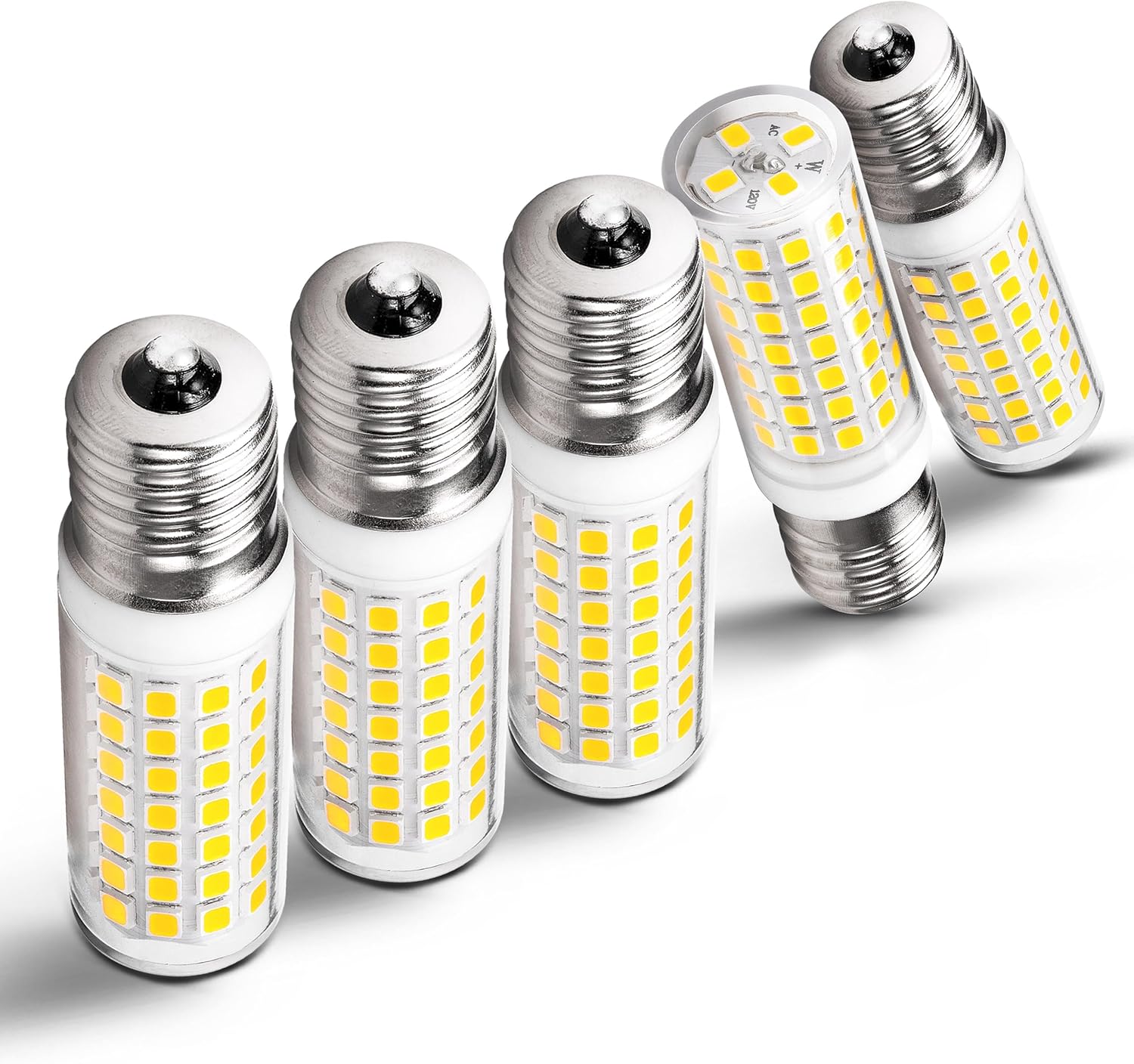 Heifymi E17 Intermediate Base Light Bulb 6W (60W Halogen Equivalent ...