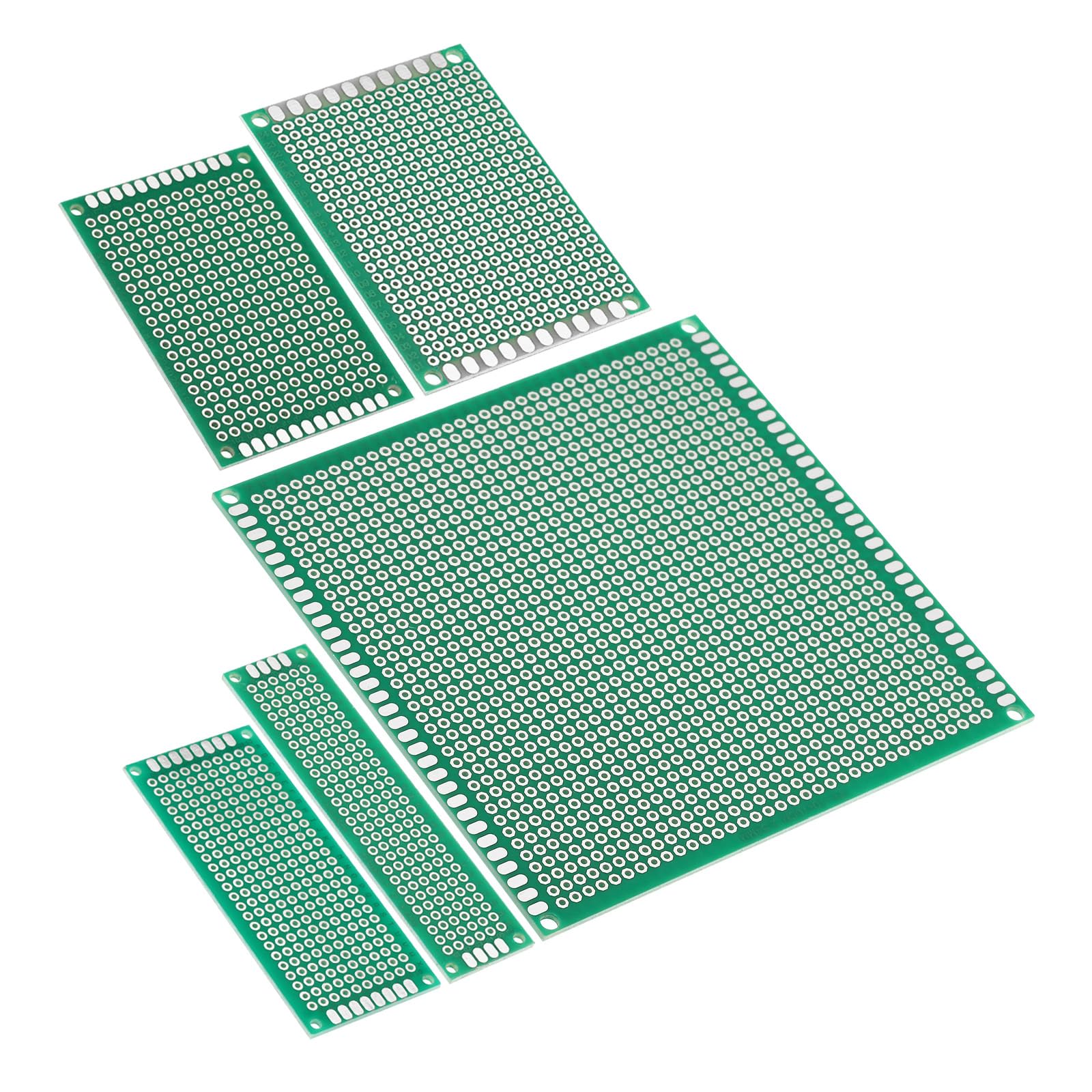 PATIKIL PCB Board Circuit, 25 Pcs Prototype Perfboard Solder Board for ...