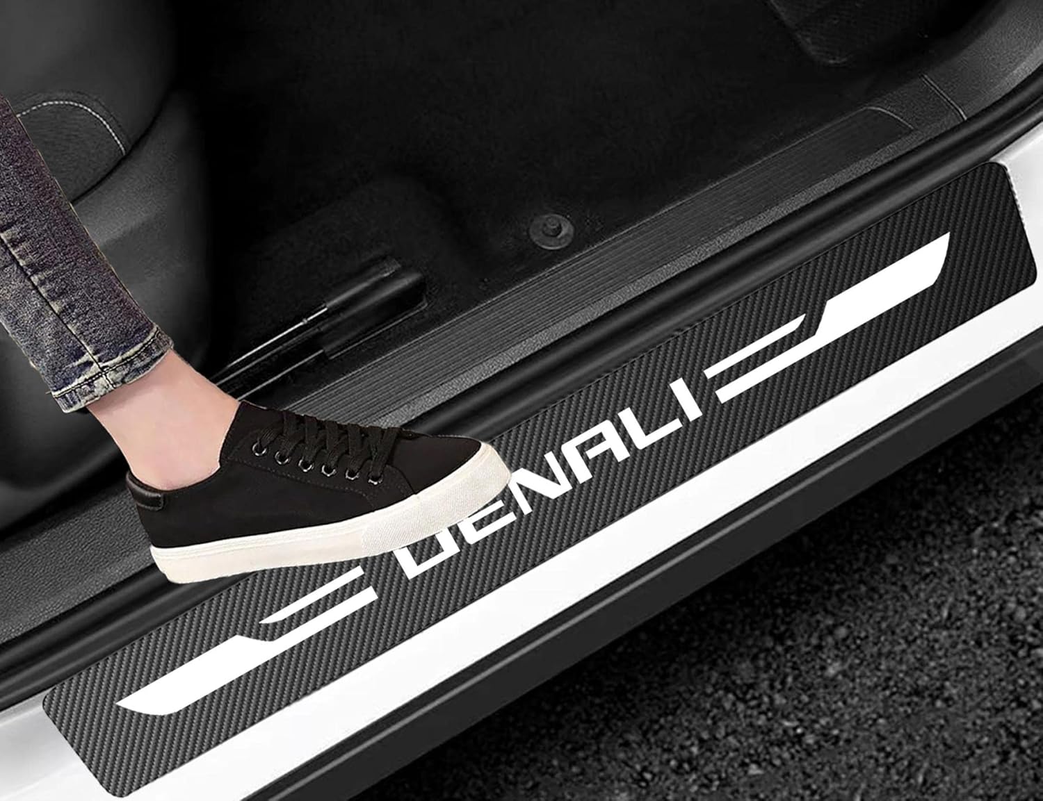 Amazon.com: MYLLAR Car Door Sill Protector, for Denali Car Door Edge ...