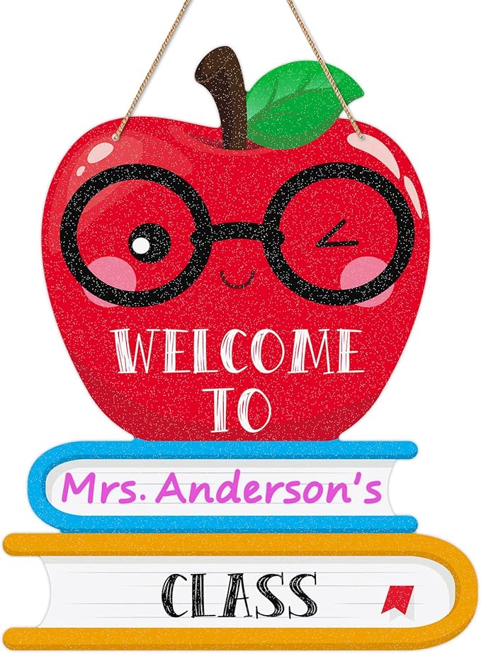 Amazon.com: FLYAB Welcome Sign for Classroom Door Decorations ...