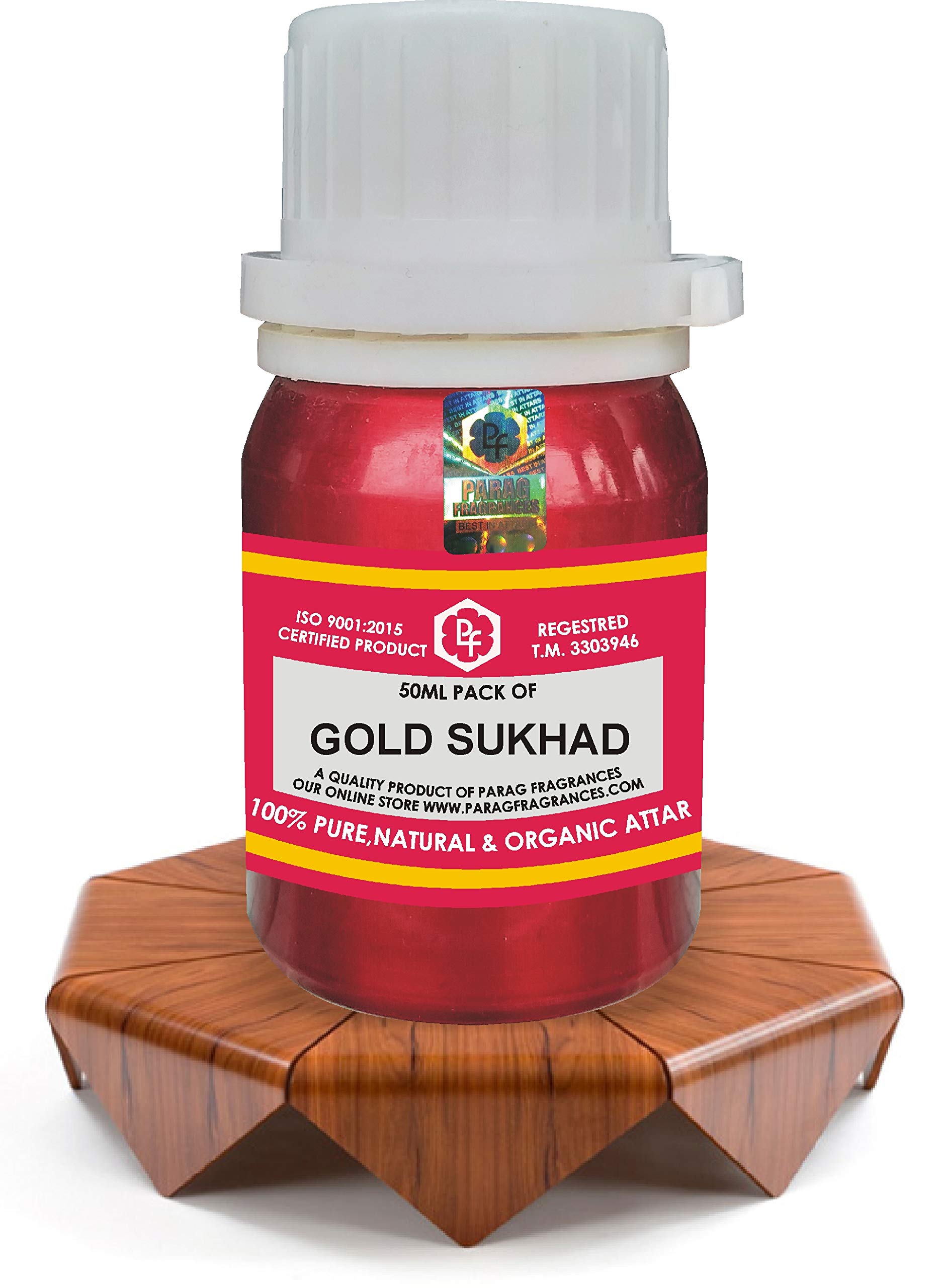PARAG FRAGRANCES GOLD SUKHAD 50ML Natural Alcohol Free Attar, Best ...