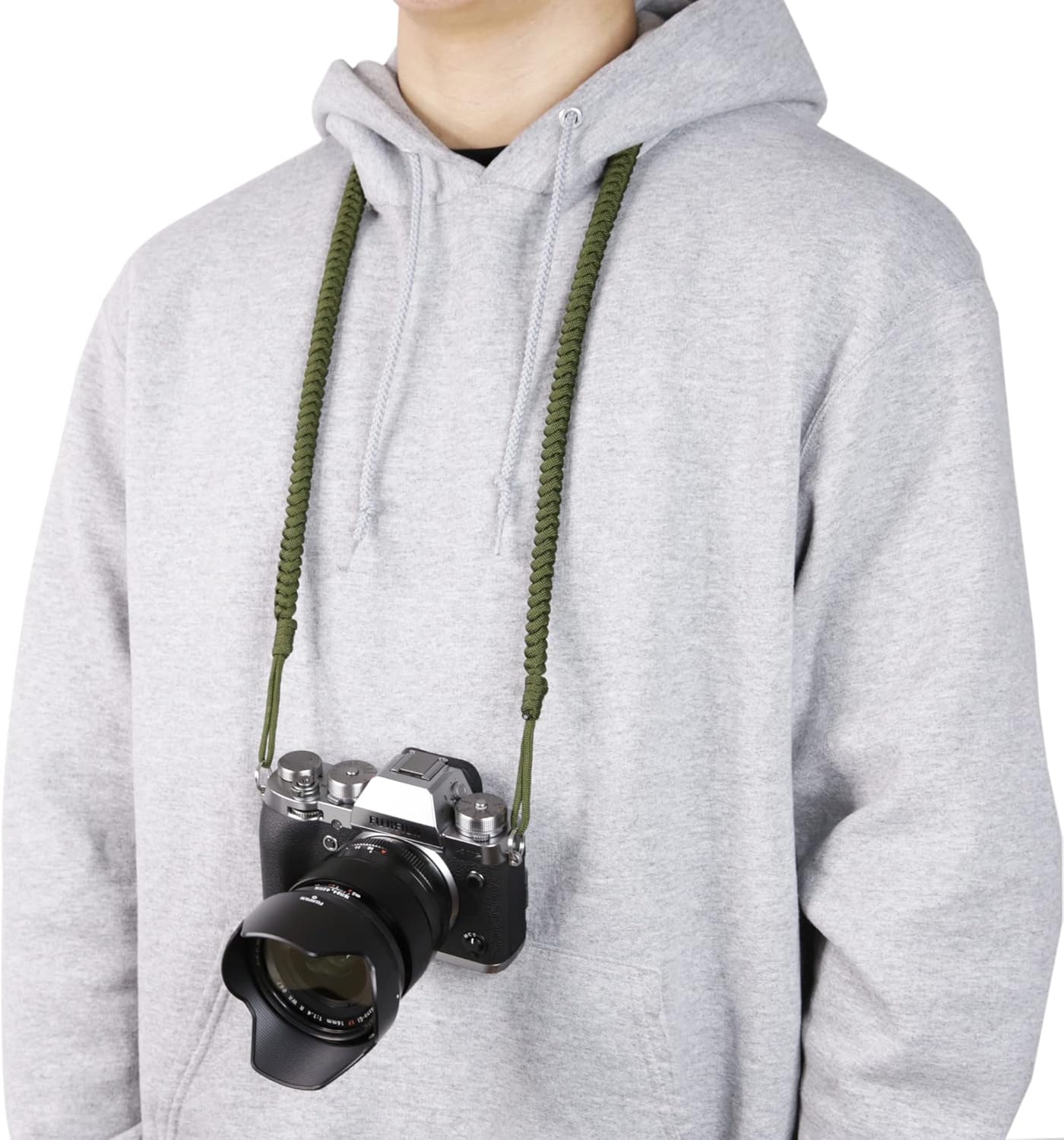 Amazon.com: Foto&Tech Adjustable Braided Camera Neck Strap Quick ...