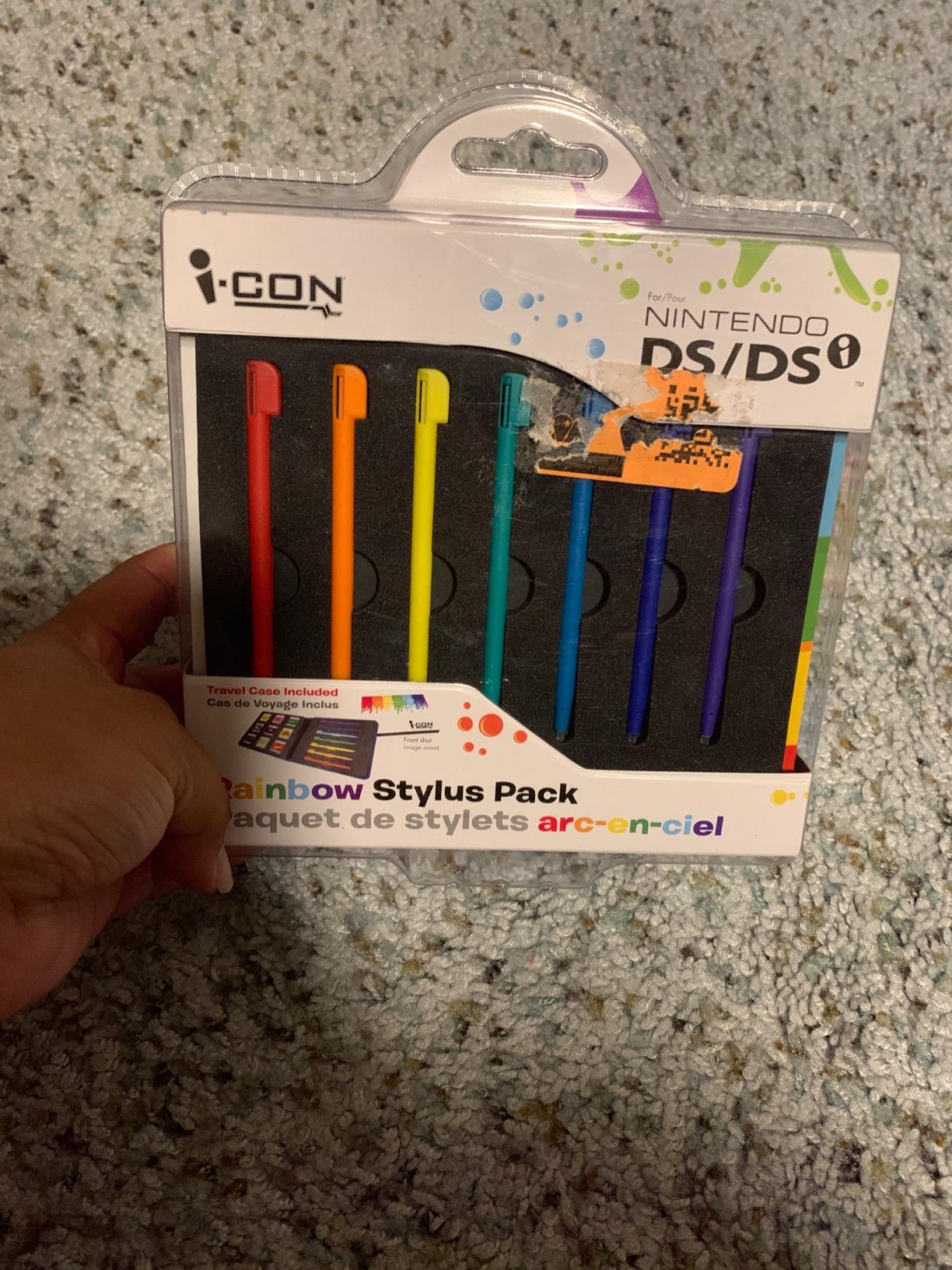 Amazon.com: Rainbow Stylus Pack for DS / DSi : Video Games