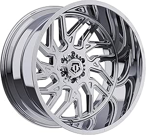 Amazon.com: TIS 544C 22x12, 8x170 bolt pattern, 44mm offset, chrome ...