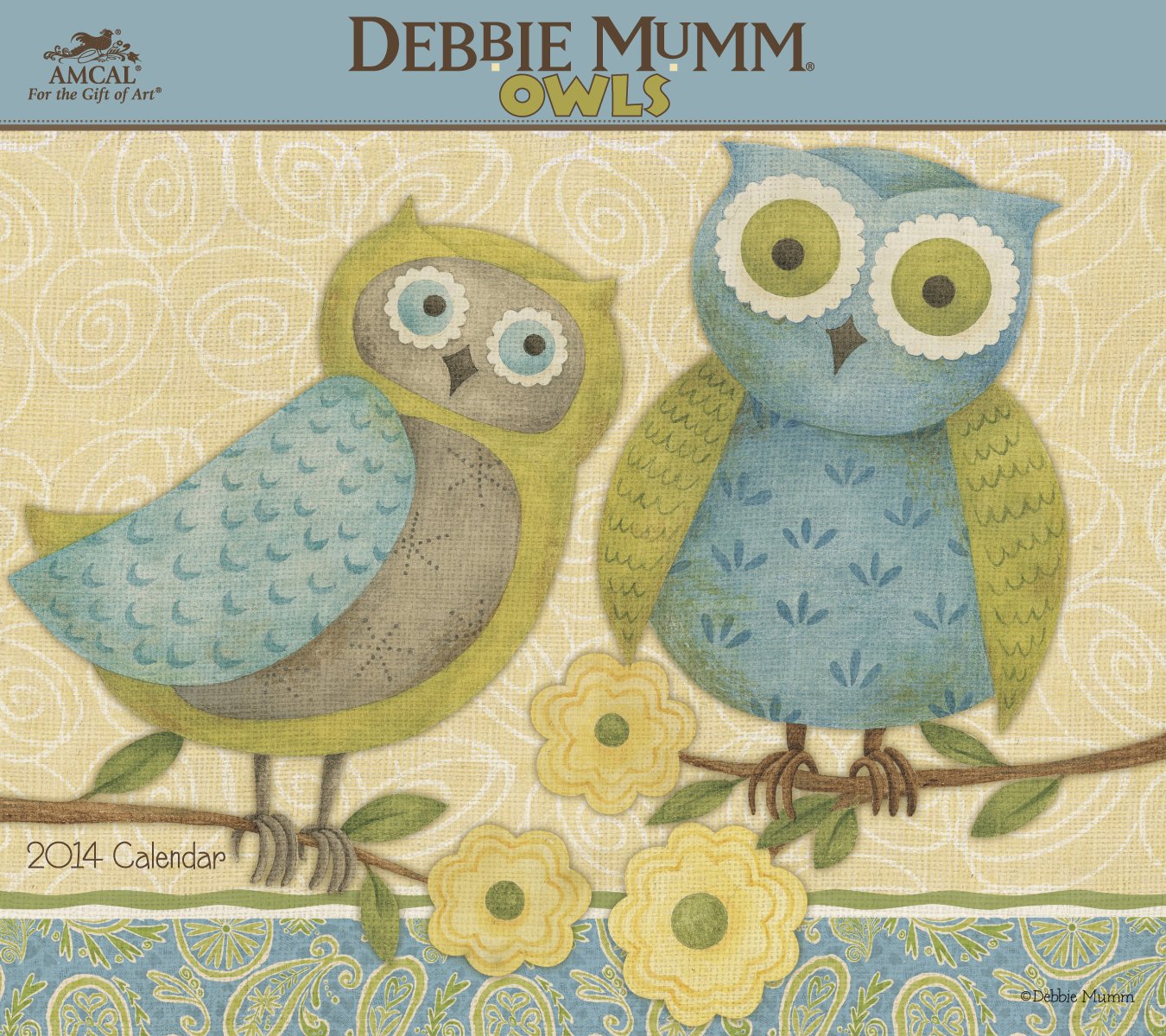 Owls by Debbie Mumm 2014 Calendar : Amazon.co.uk: Books