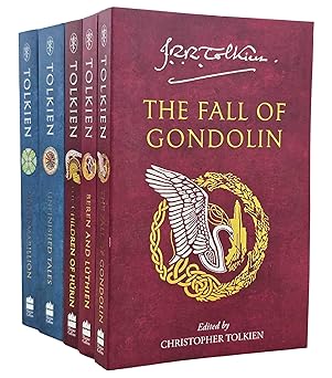 The First Age of Middle-earth 5 Books Collection Set by J.R.R. Tolkien ...