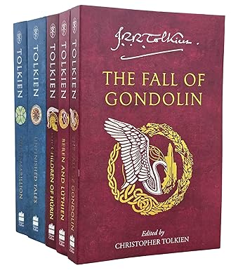 The First Age of Middle-earth 5 Books Collection Set by J.R.R. Tolkien ...