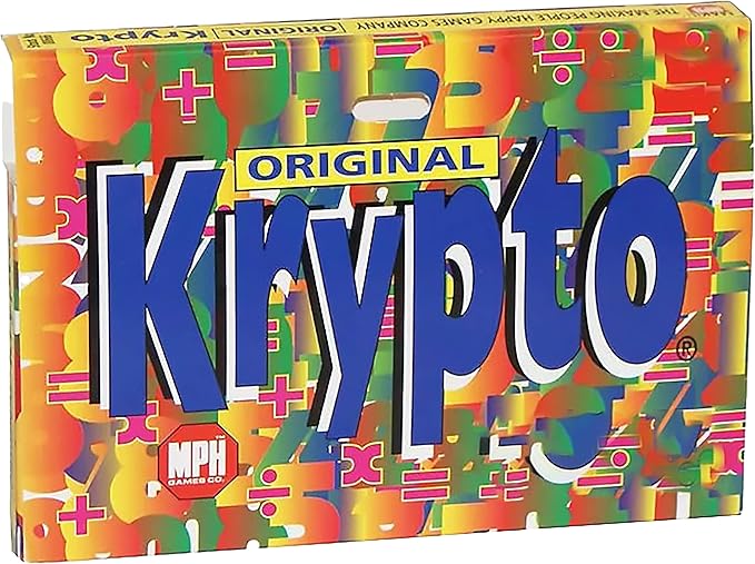Amazon.com: Krypto Original Arithmetic Game - Card Game of ...