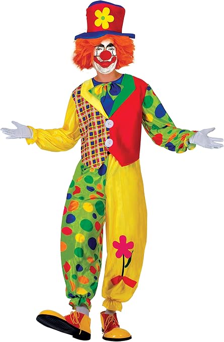 Ciao Clown Clown Costume Adult Costumes Man : Amazon.co.uk: Toys & Games