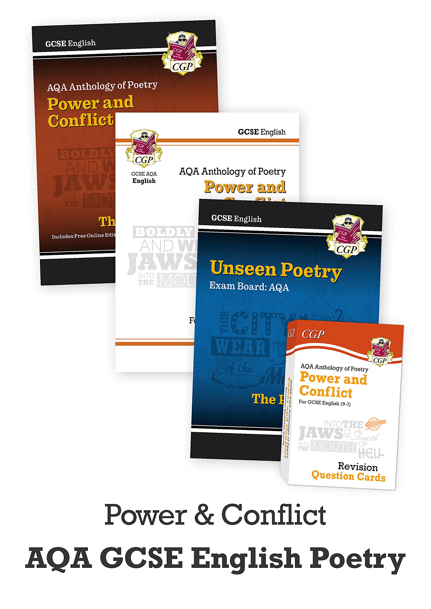GCSE English Literature AQA Poetry: Power & Conflict and Unseen Poetry ...