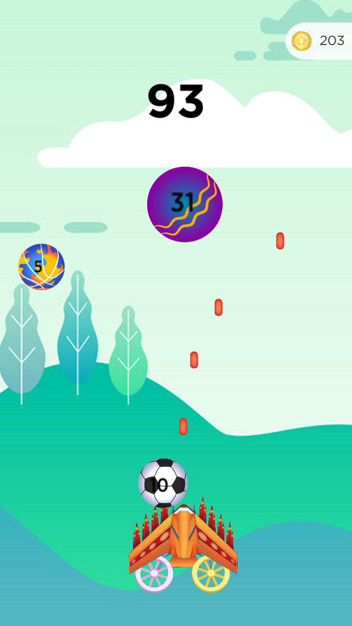 BALL SHOOT CANNON – NUMBER BALL BLASTER - App on Amazon Appstore