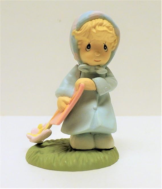 Amazon.com: Precious Moments Set of Seven Miniature Monthly Figurines ...