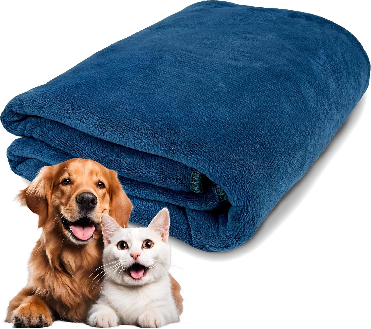 Amazon.com: Extra Large Dog Towel Soft Absorbent Bath Pet Towels for ...