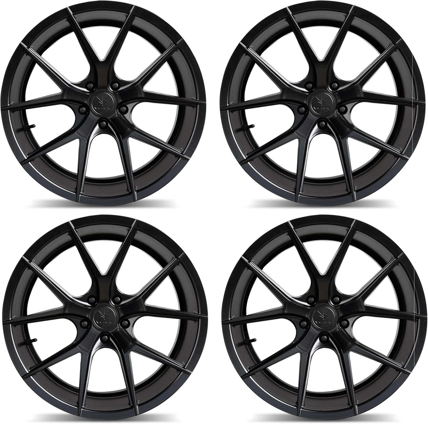 Amazon.com: Verde Wheels - V99 Axis 20x9" Satin Black Wheel for Audi A4 ...