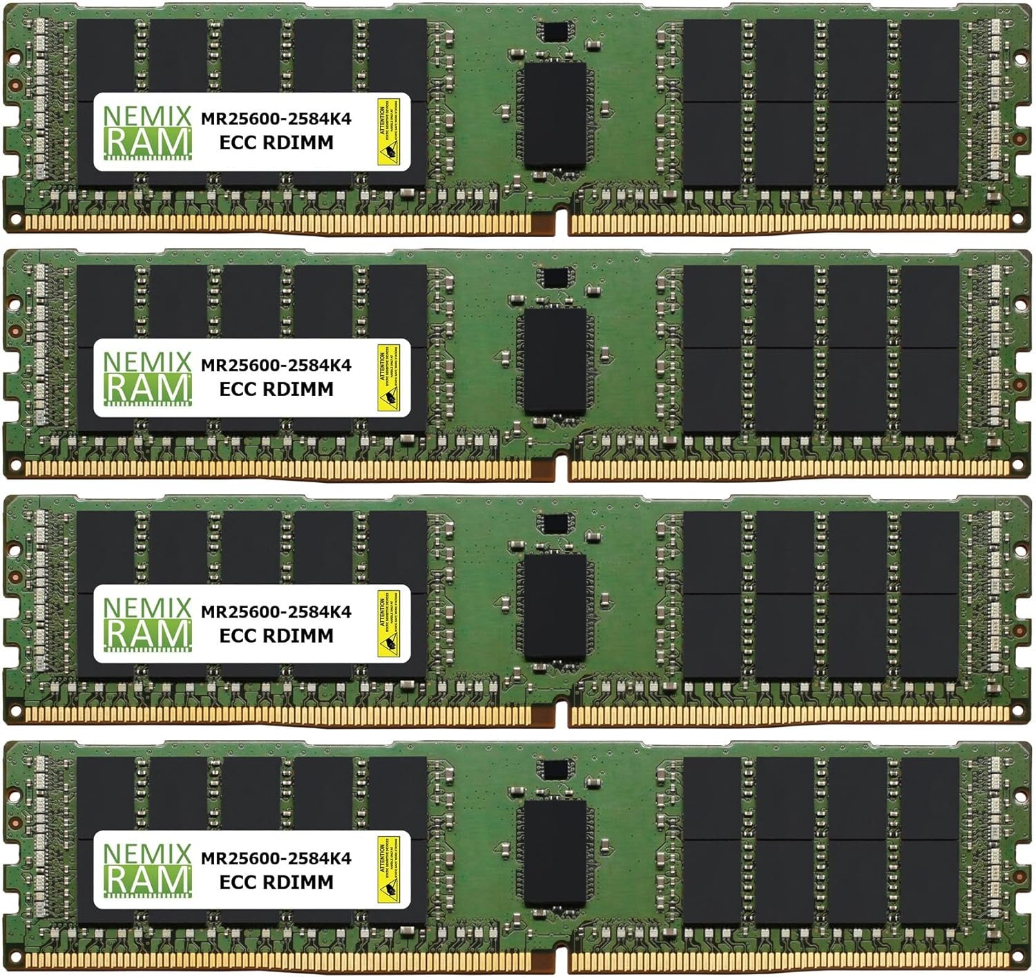 NEMIX RAM 1TB (4X256GB) DDR4 3200MHZ PC4-25600 8Rx4 ECC RDIMM KIT ...