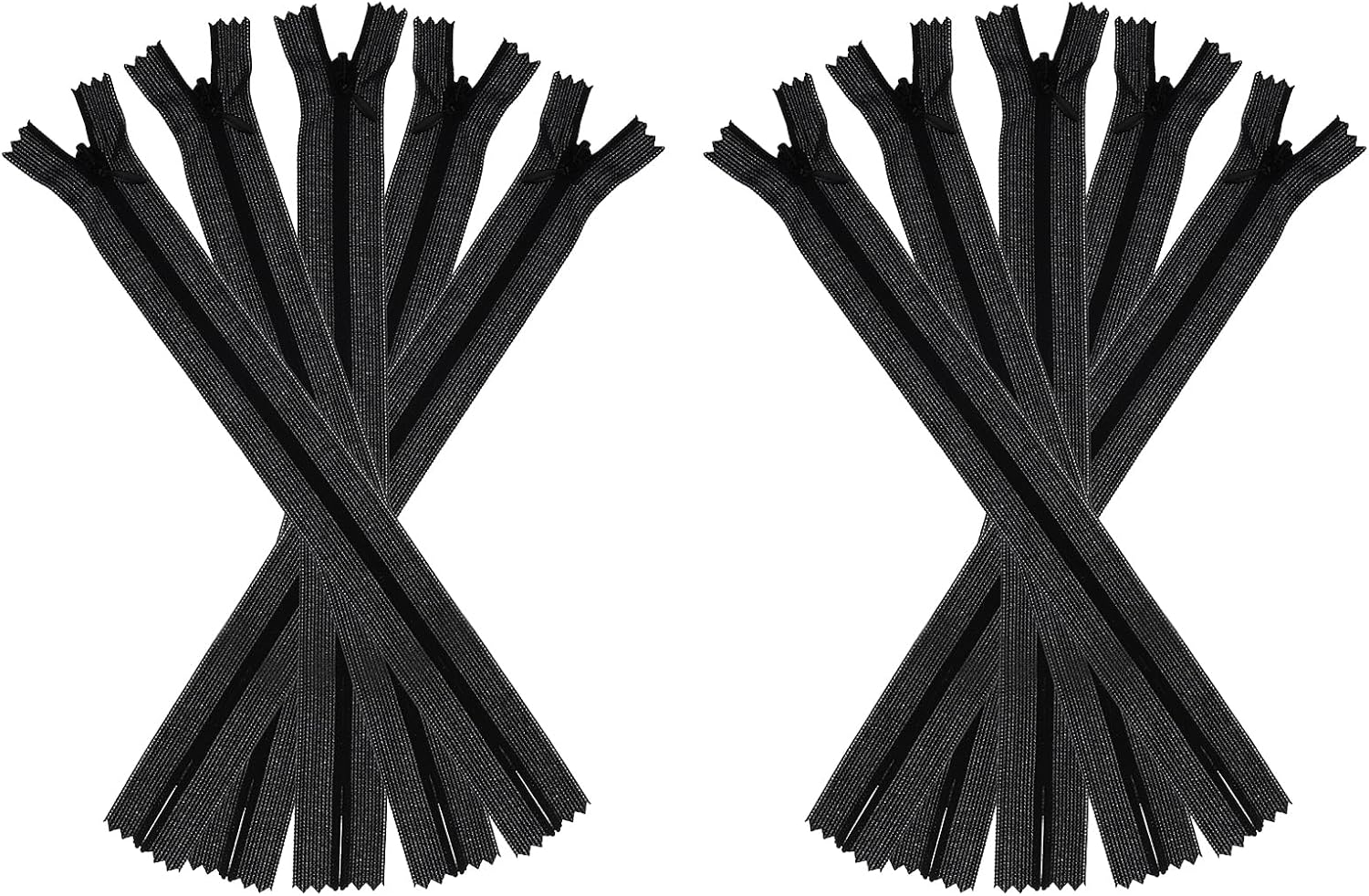 Amazon.com: uxcell Invisible Zippers, 10pcs 8inch Nylon Hidden Sewing ...
