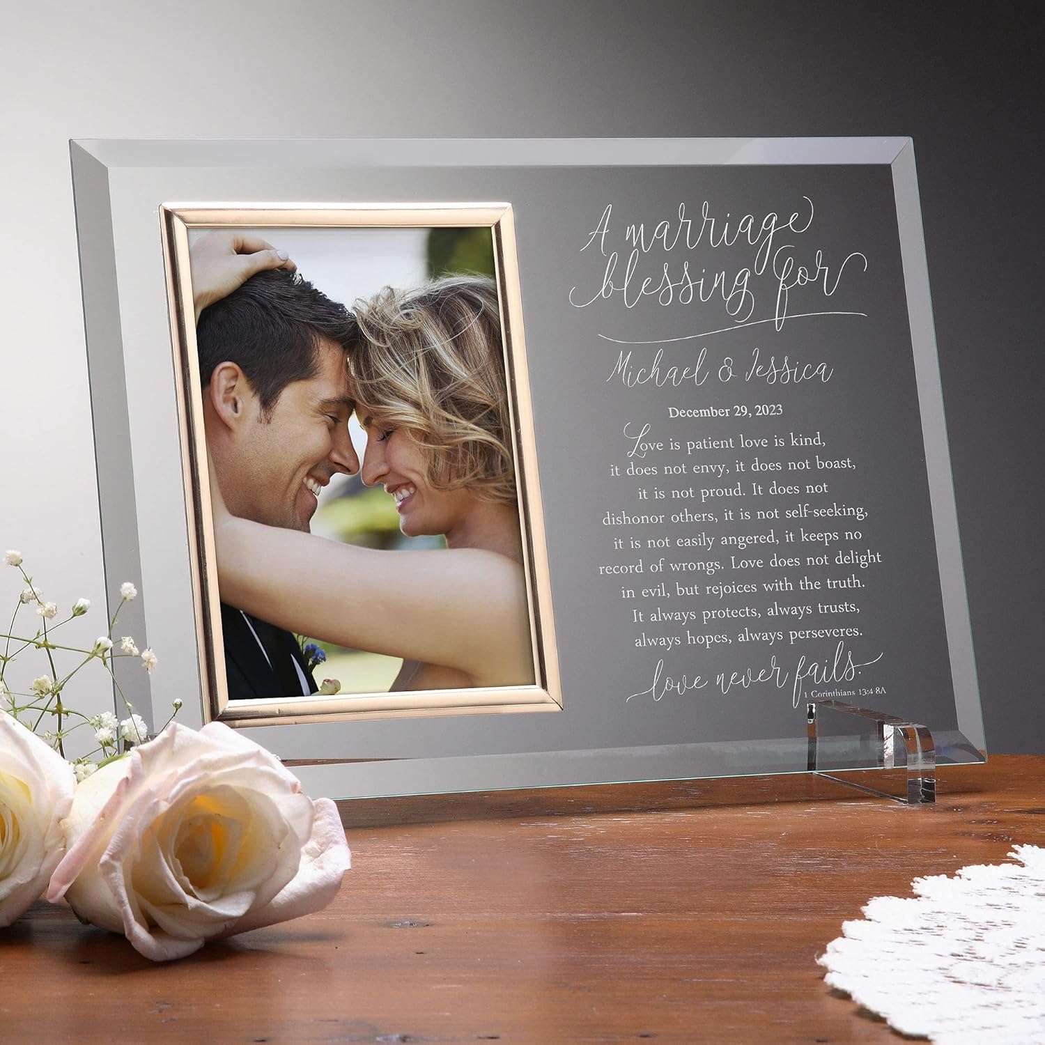 Amazon.com - Personalization Universe Wedding Blessing Personalized ...
