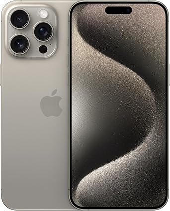 Apple iPhone 15 Pro Max (256GB) - Natural Titanium : Amazon.com.au ...
