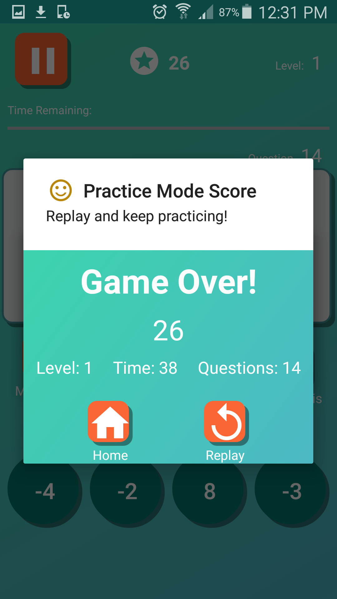 Math Tap - Brain Teasers & Math Quiz - App on Amazon Appstore