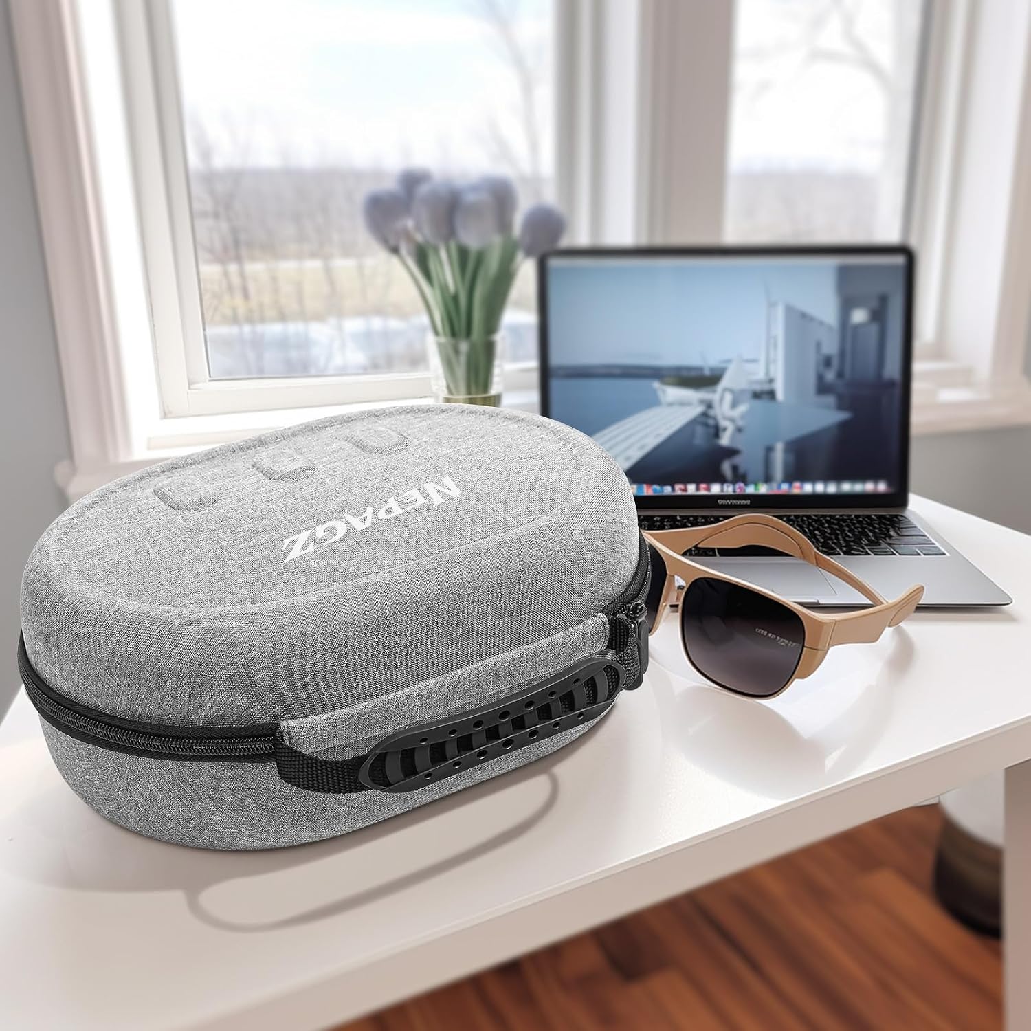 Amazon.com: Nepagz Hard Carrying Case Compatible with Apple Vision Pro ...