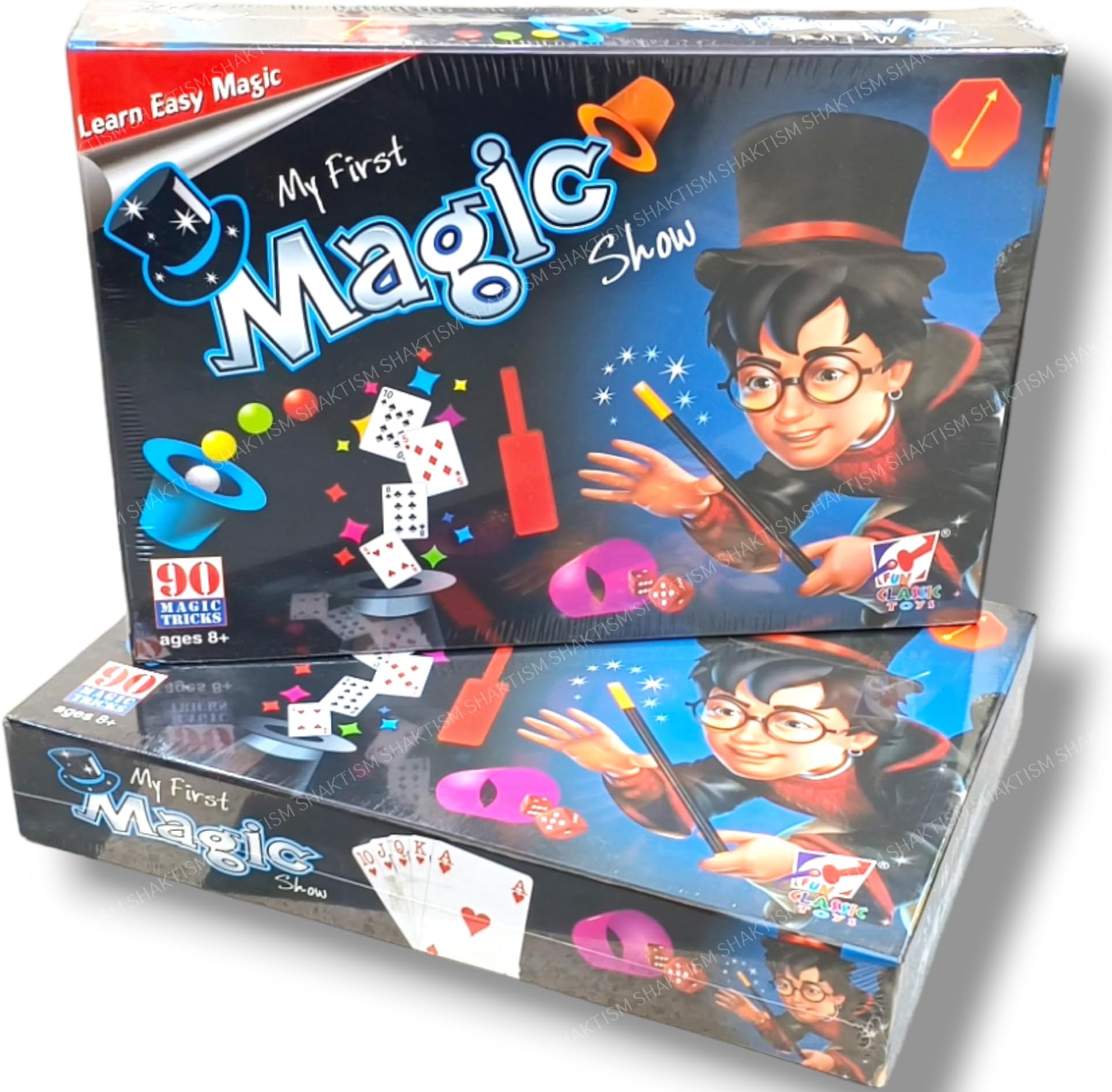 Buy Shaktism Magic Show Game Box Kids With 90 Tricks,Magic Kit Games ...