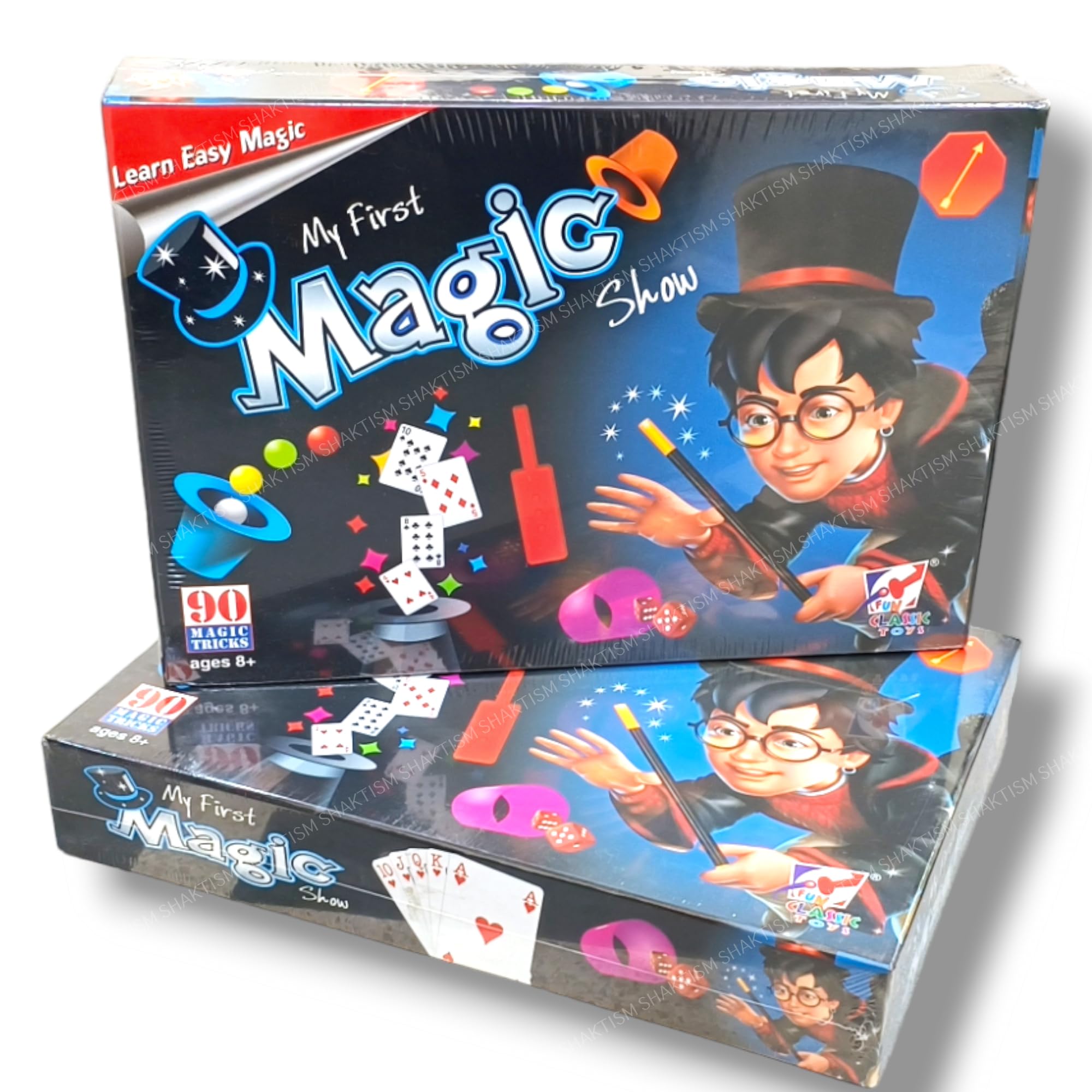 Buy Shaktism Magic Show Game Box Kids With 90 Tricks,Magic Kit Games ...