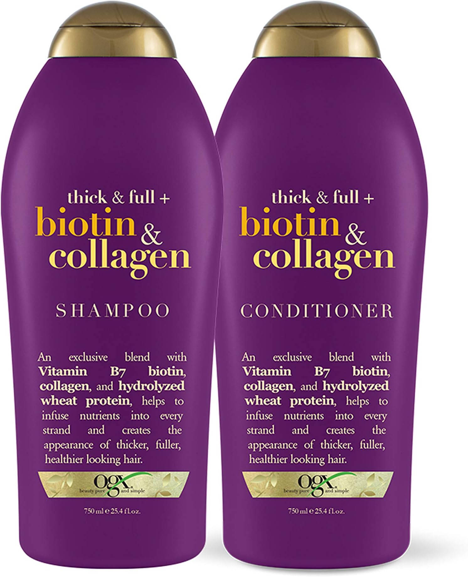 Amazon.com: Biotin Shampoo and Conditioner Set - Sulfate and Paraben ...