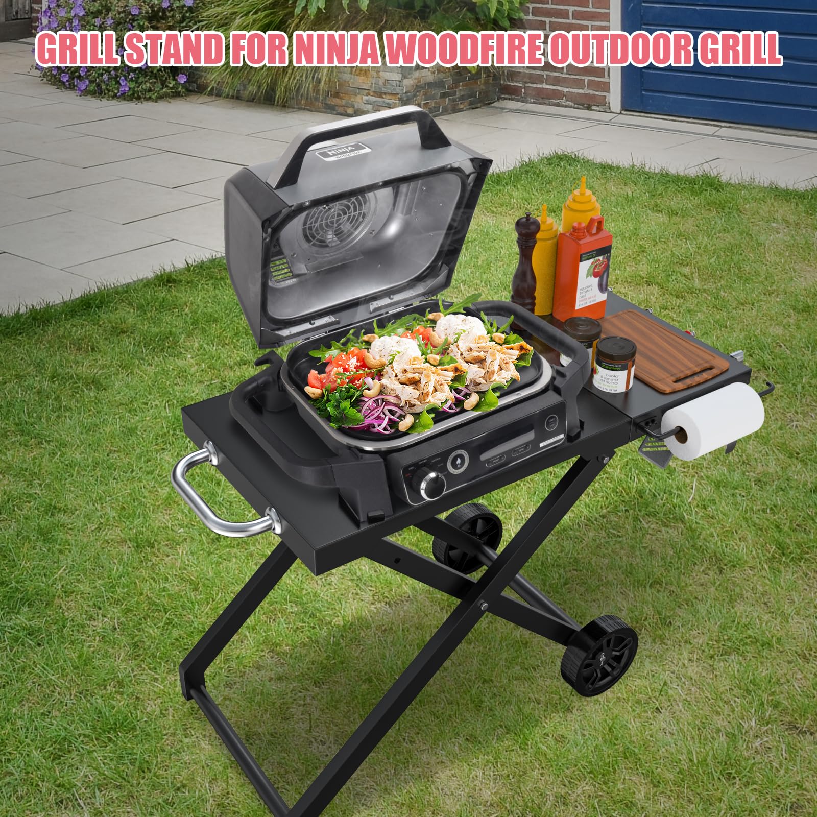 Snapklik.com : BMMXBI Grill Stand For Ninja Outdoor Woodfire OG700 ...
