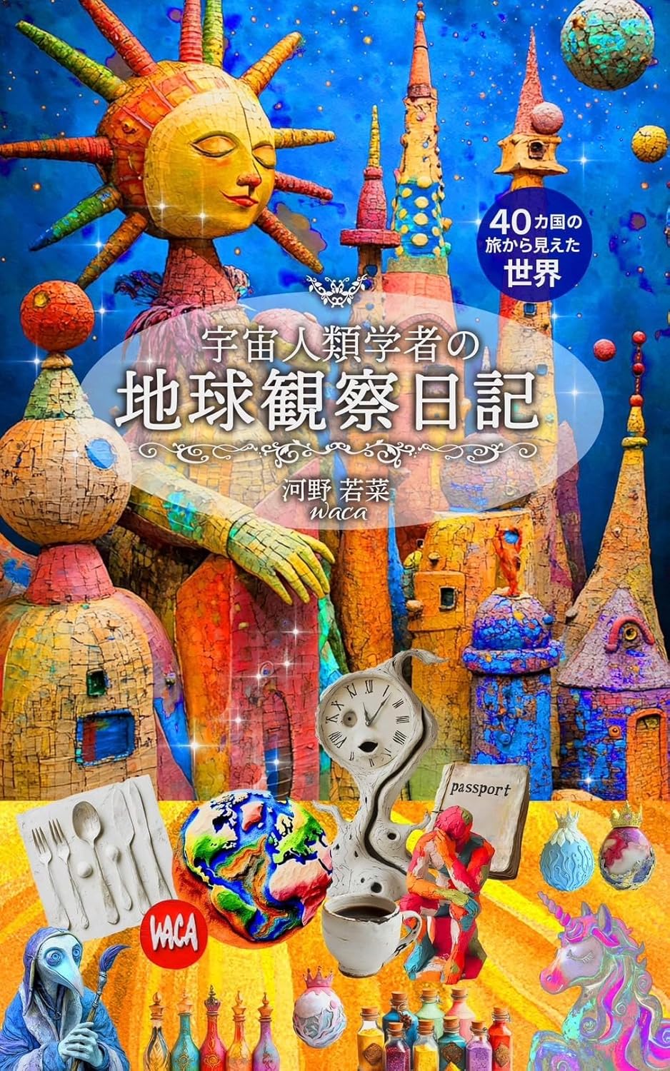 Amazon.co.jp: 宇宙人類学者の地球観察日記 ～40カ国の旅から見えた世界～ 電子書籍: 河野若菜(waca): Kindleストア