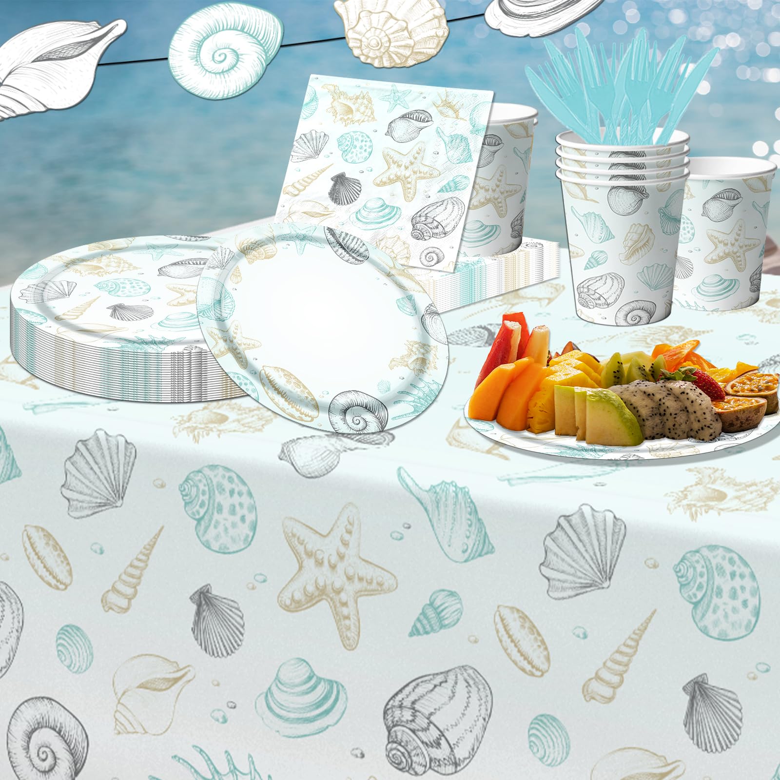 Seashell Theme Party Decorations