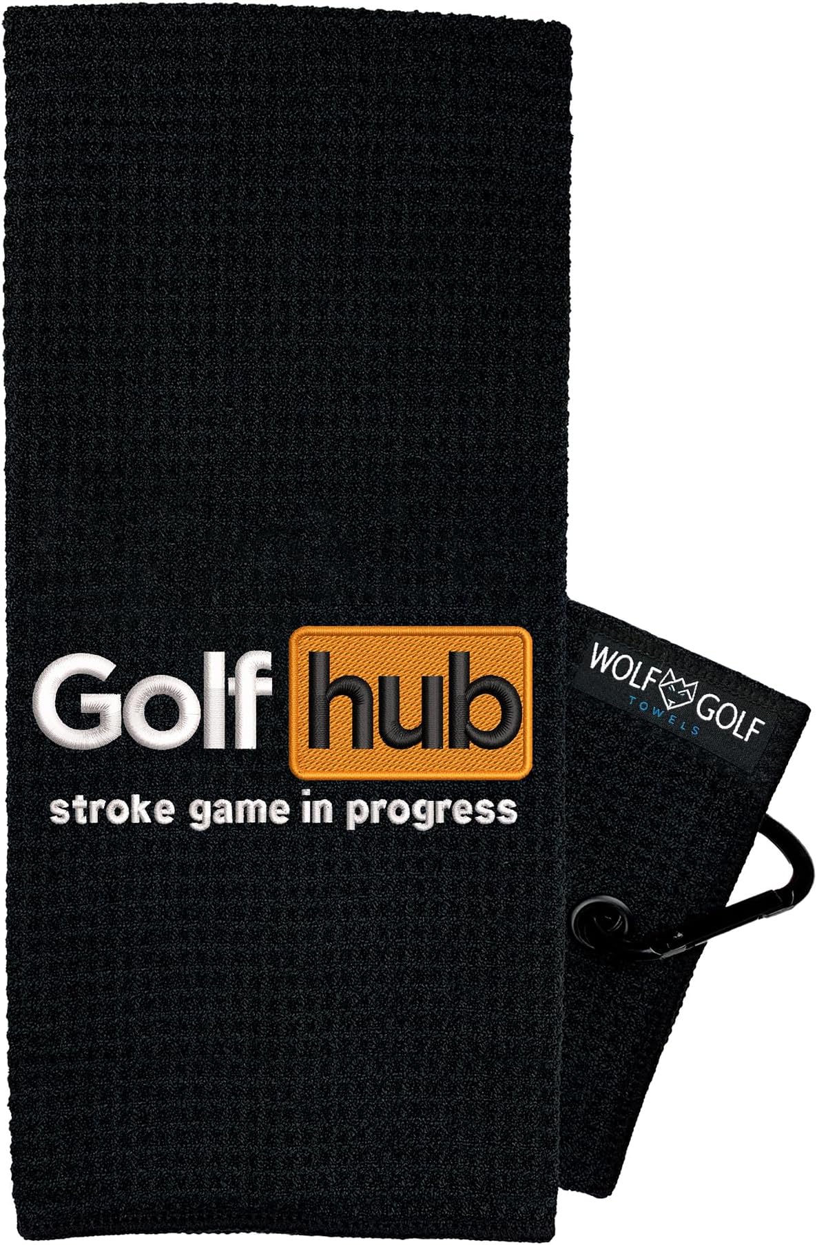 Amazon.com: Giggle Golf I Play with A Stiff Shaft Waffle Golf Towel ...