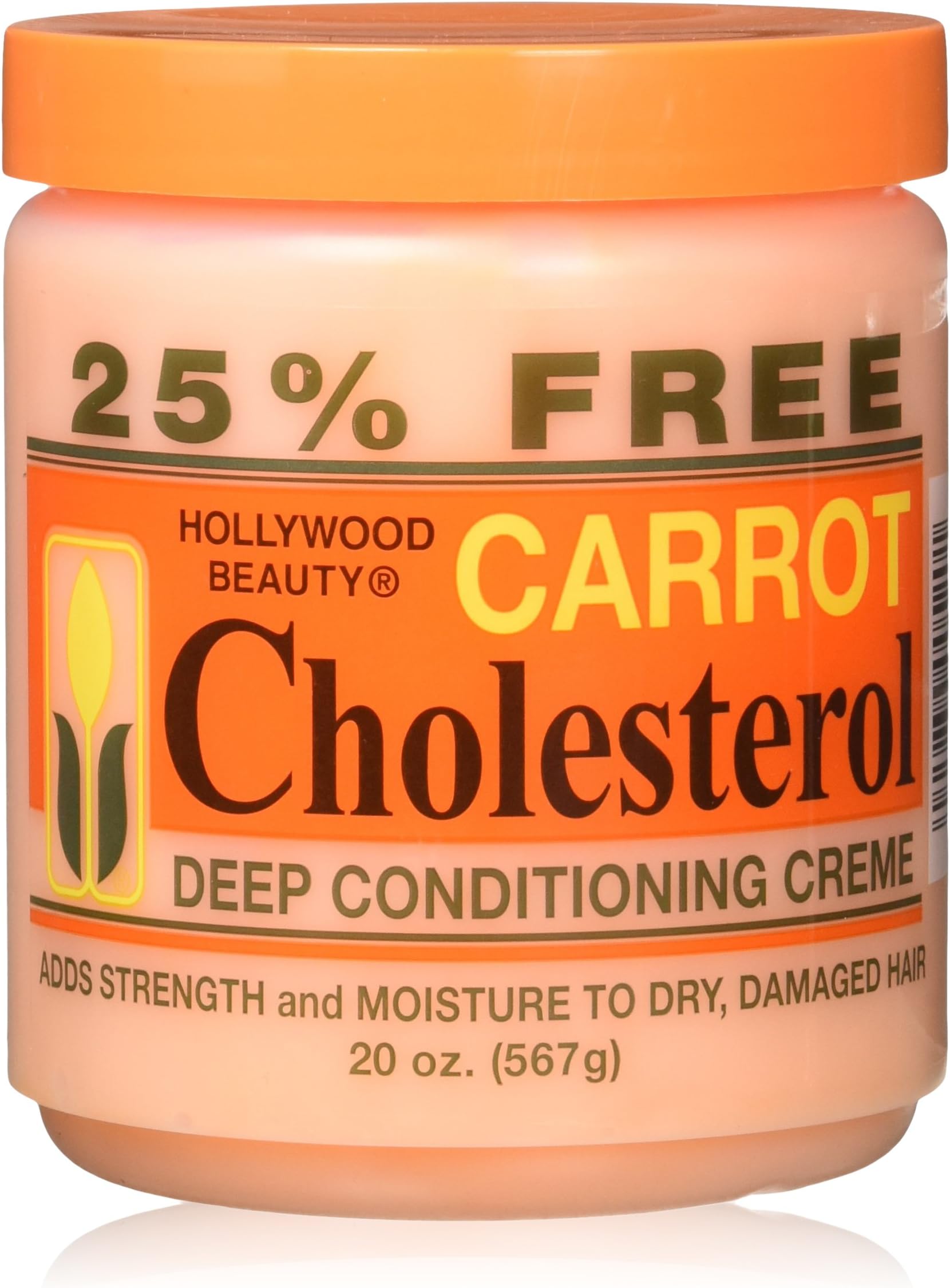 Amazon.com : Hollywood Beauty Carrot Cholesterol Deep Conditioning ...