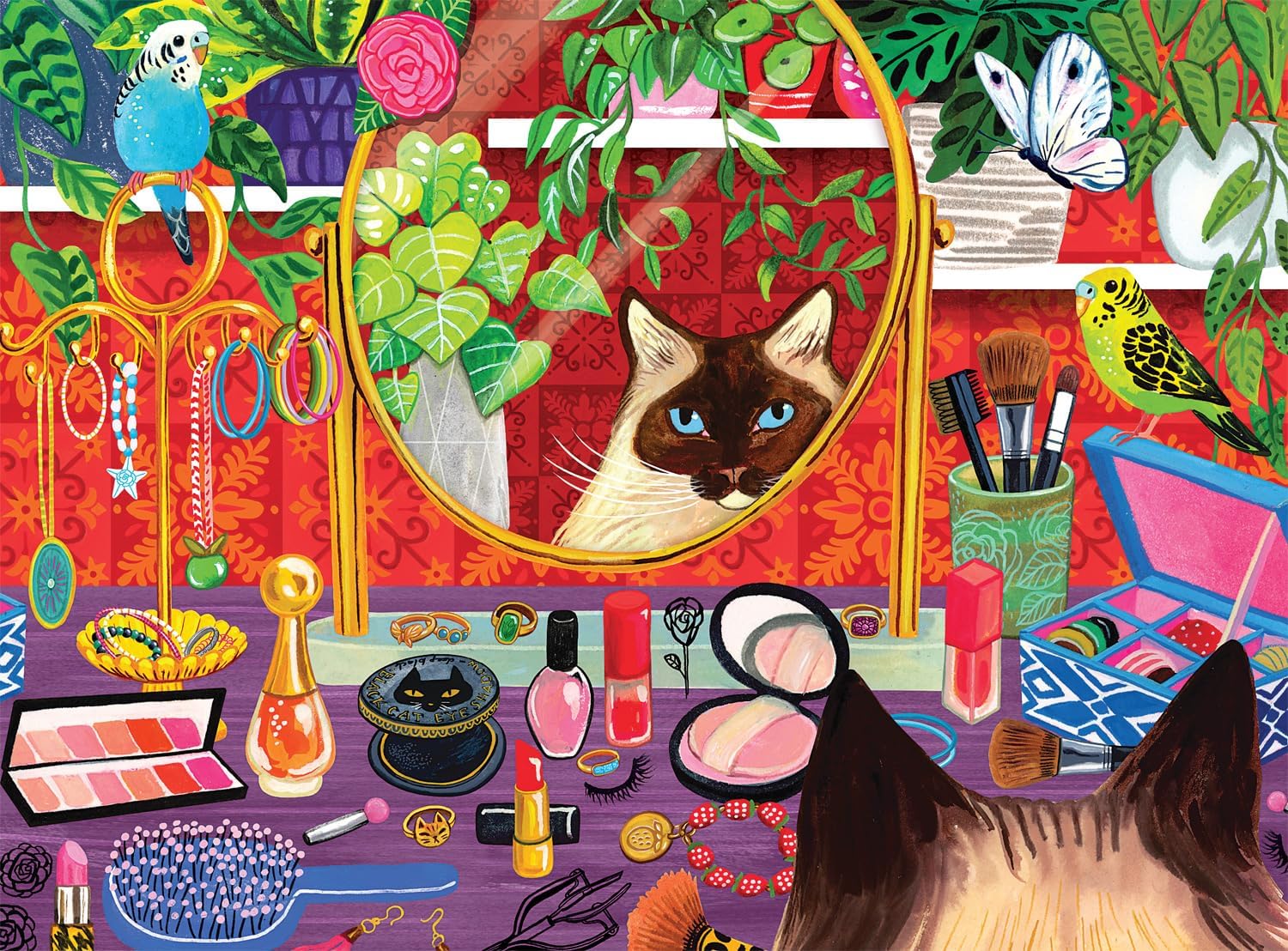 Amazon.com: Buffalo Games - Miriam Bos - Little Luxuries - 1000 Piece ...