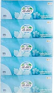Al Ain Facial Tissues 2ply 5 x 200 Sheets : Amazon.ae: Health