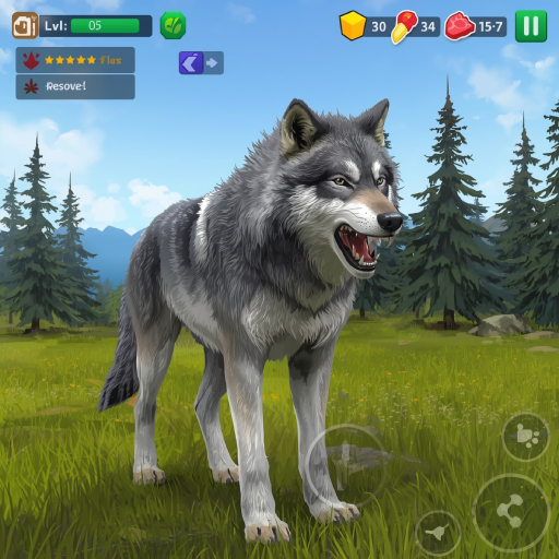 Wild Wolf Simulator-Animal Wildlife Sim Hunting Games - App on Amazon ...
