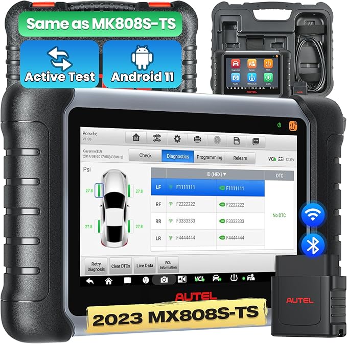 Amazon.com: Autel MaxiCheck MX808S-TS Android 11 Scanner: [2023 US Ver ...