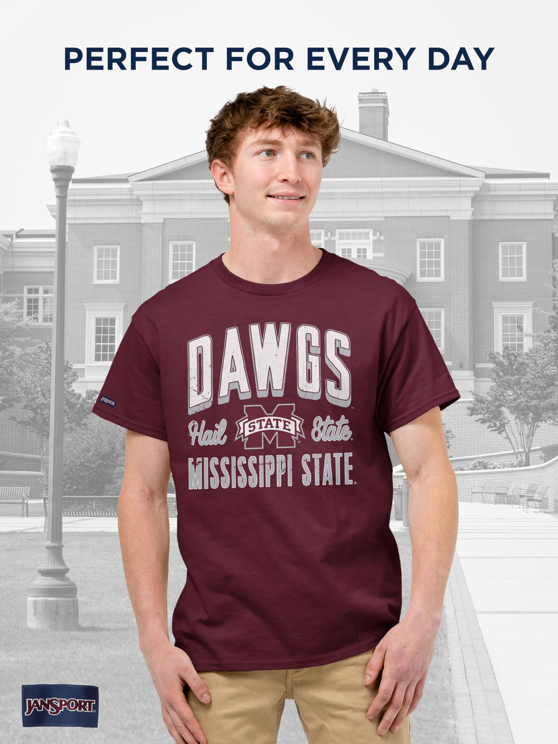 Snapklik.com : JanSport NCAA Officially Licensed Campus Short Sleeve T ...