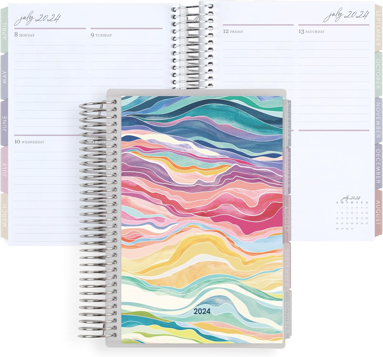 Amazon.com : Erin Condren A5 Coiled Life Planner (January 2024 ...