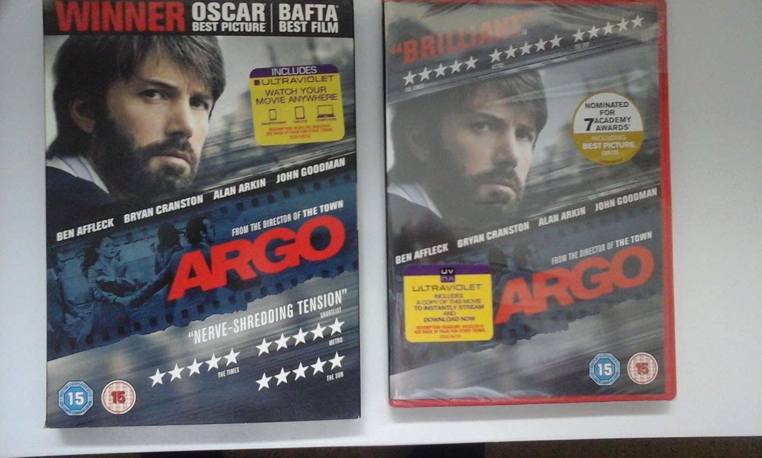 Argo DVD [2013]: Amazon.co.uk: Ben Affleck, Bryan Cranston, John ...